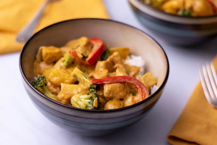Thai Yellow Curry with Chicken - Smack Of Flavor