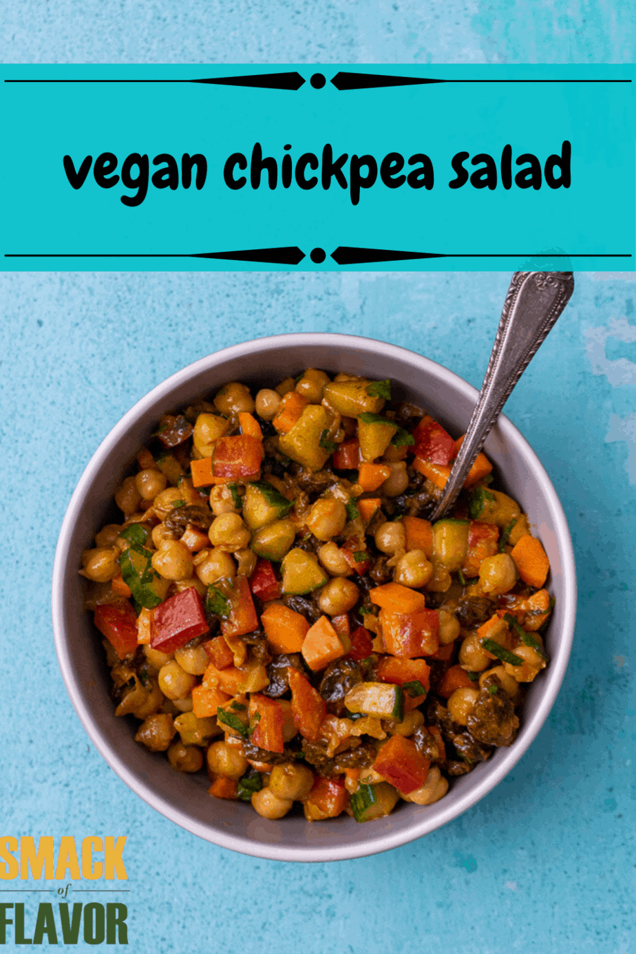 Vegan Chickpea Salad - Smack Of Flavor