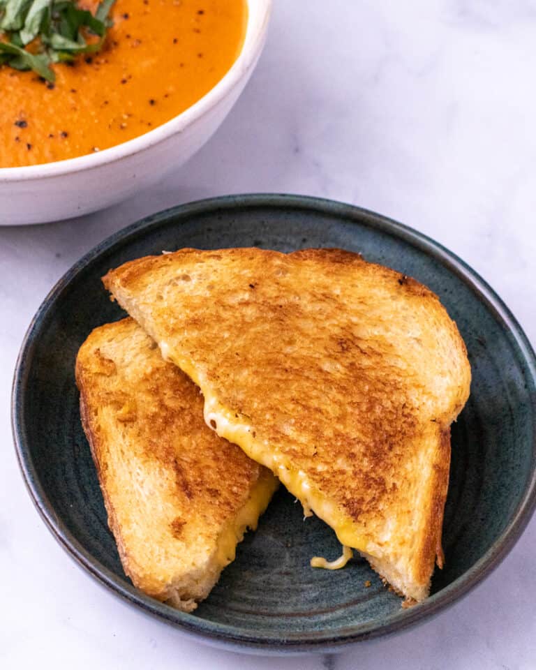 Three Cheese Grilled Cheese Sandwiches - Smack Of Flavor