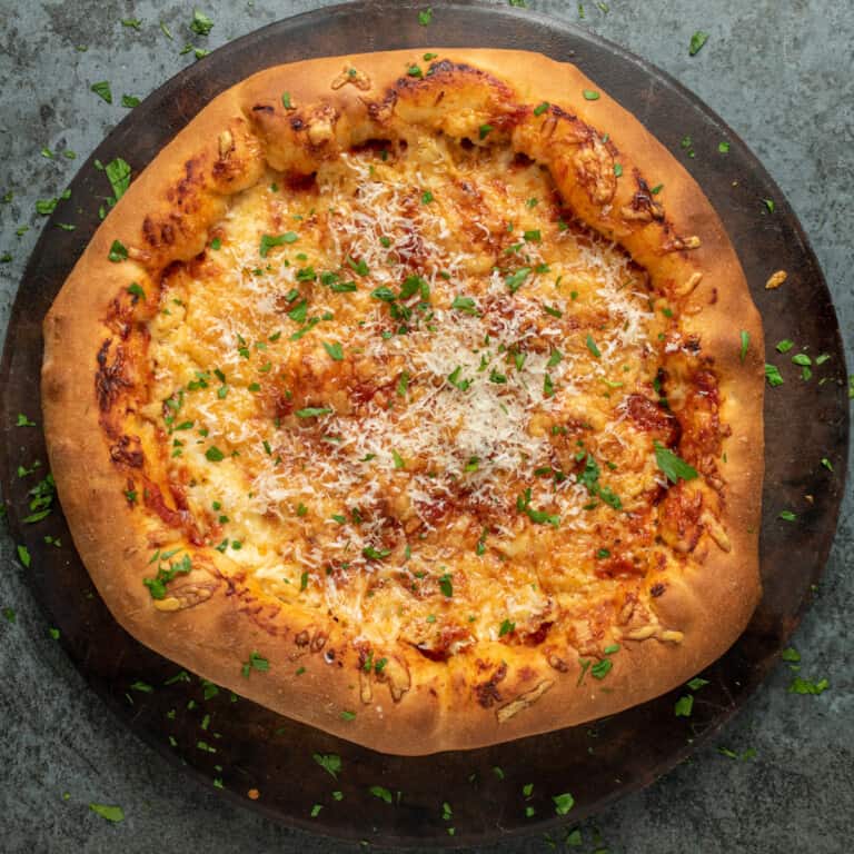 Homemade Stuffed Crust Pizza - Smack Of Flavor